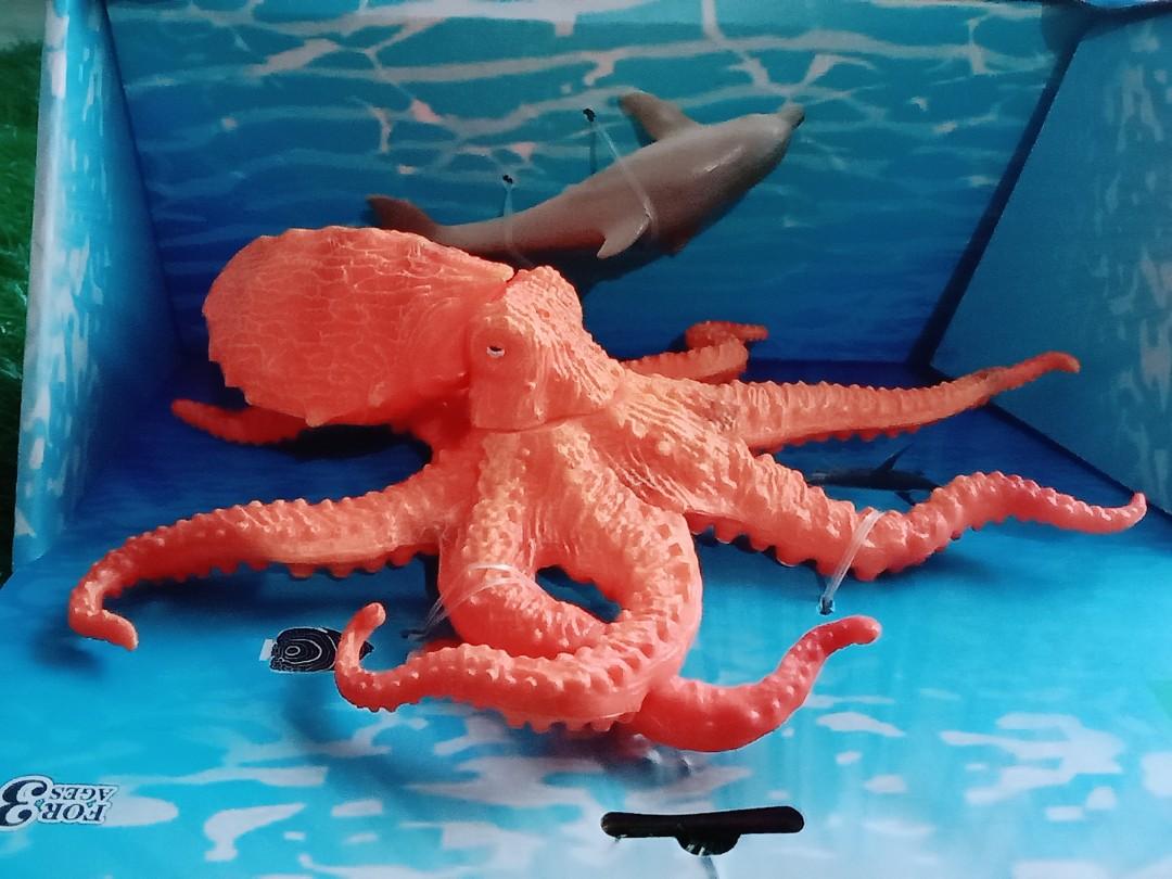 Deep Sea World Toy Octopus Dolphin toys, Hobbies & Toys, Toys & Games ...