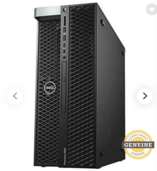 Dell Precision 5820 Tower XCTO Base with 40 TB, Computers & Tech ...