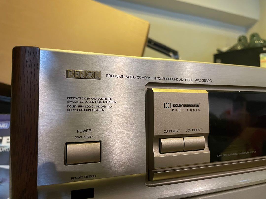 Denon AVC-3530G Amplifier, 音響器材, Soundbar、揚聲器、藍牙喇叭、耳擴 - Carousell
