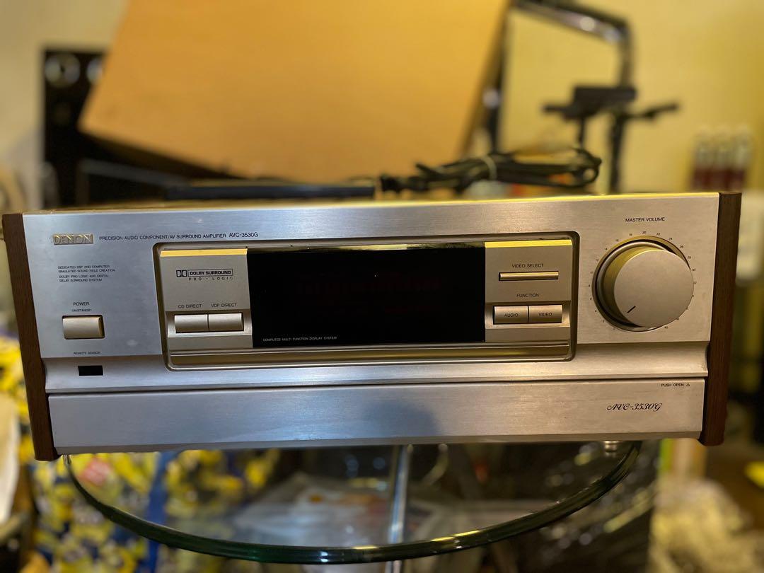 Denon AVC-3530G Amplifier, 音響器材, Soundbar、揚聲器、藍牙喇叭、耳擴 - Carousell