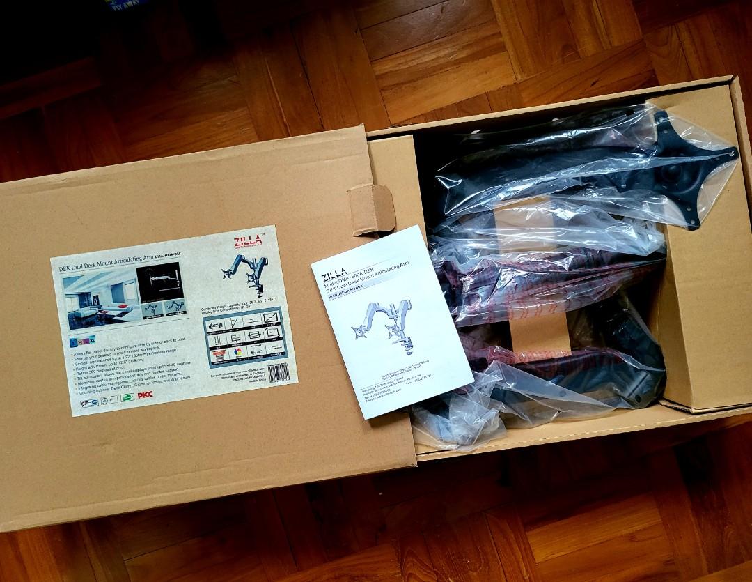 DEX Dual Monitor Articulating Arm, Computers & Tech, Parts ...