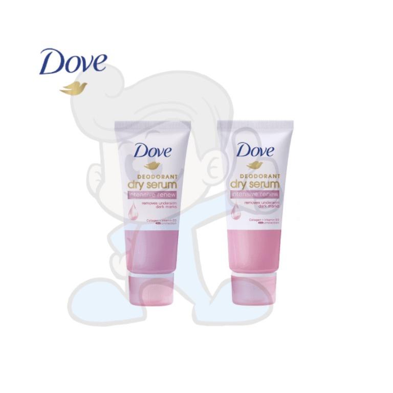 Dove Intensive Renew Deodorant Dry Serum Collagen + Vitamin B3 (2 x ...