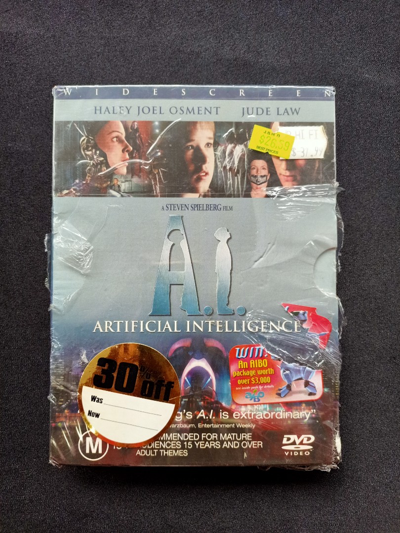 DVD A.I. Artificial Intelligence, Hobbies & Toys, Music & Media, CDs ...