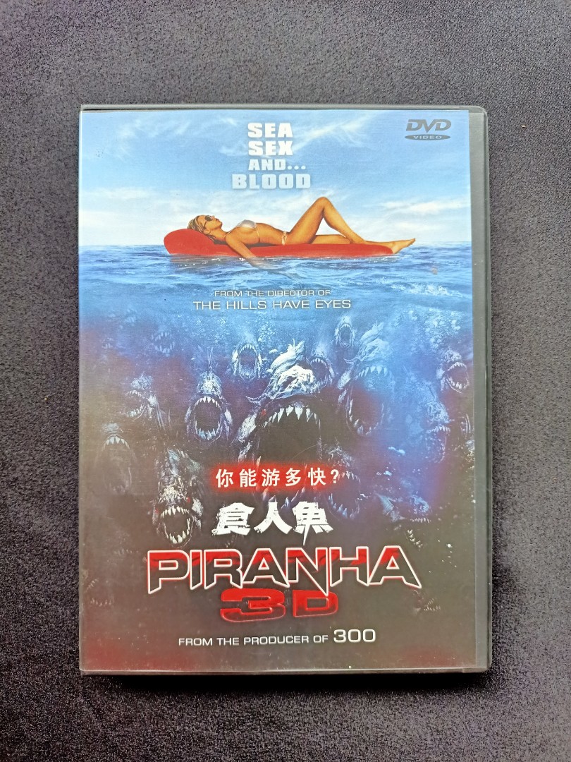 DVD Piranha 3D, Hobbies & Toys, Music & Media, CDs & DVDs on Carousell