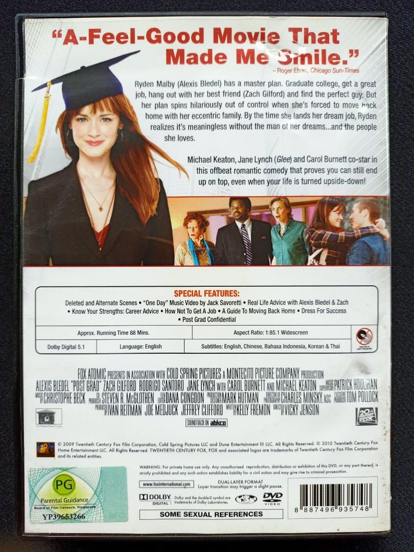 DVD Post Grad, Hobbies & Toys, Music & Media, CDs & DVDs on Carousell