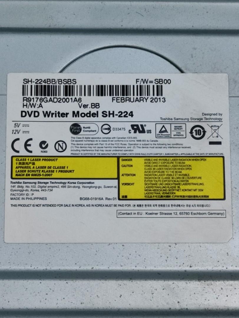 DVD Writer, Computers & Tech, Parts & Accessories, Hard Disks ...