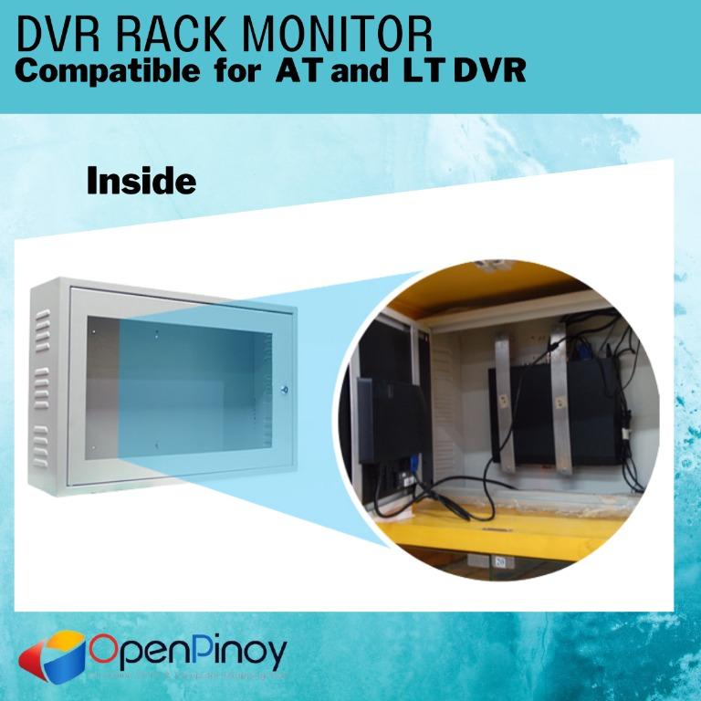 DVR Rack for Monitor Compatible for AT and LT DVR, Furniture & Home ...
