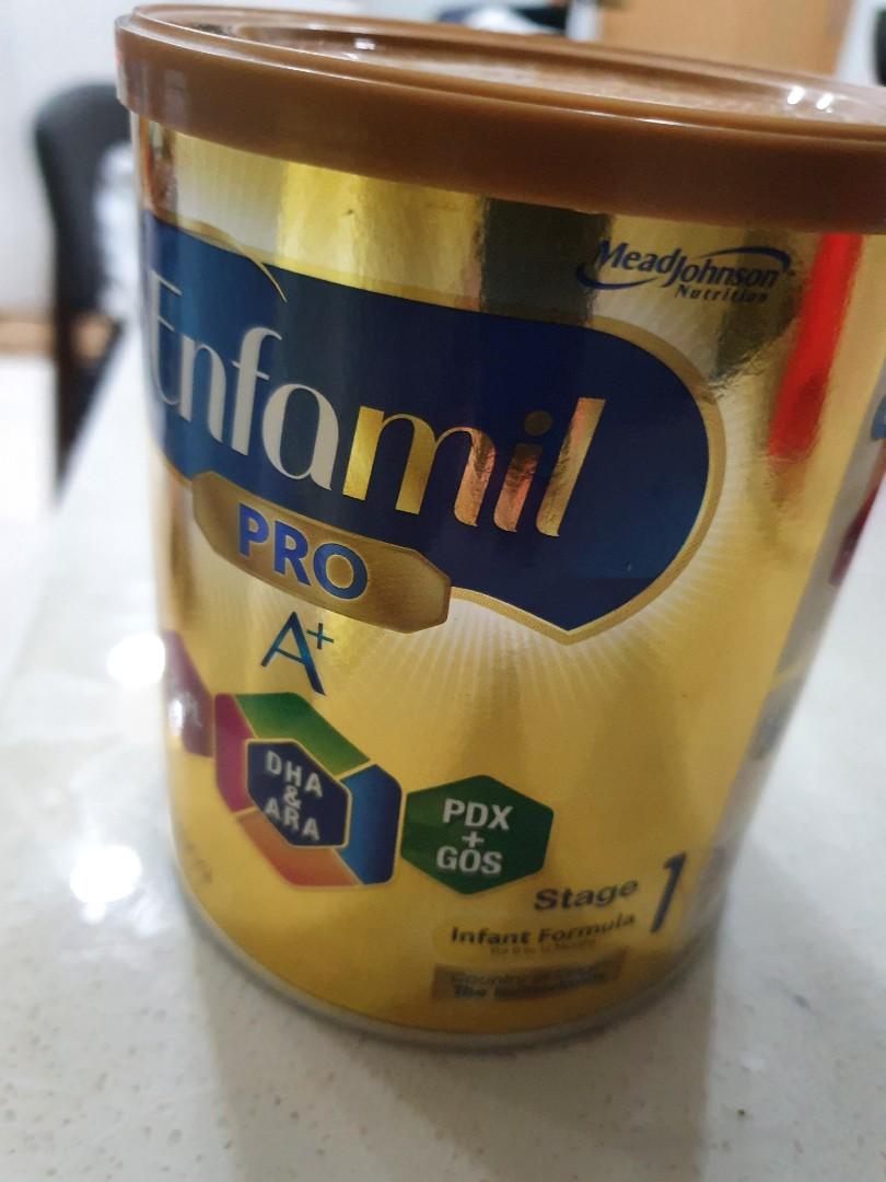 Enfa milk powder stage 1 (exp Aug 2022), Babies & Kids, Nursing ...