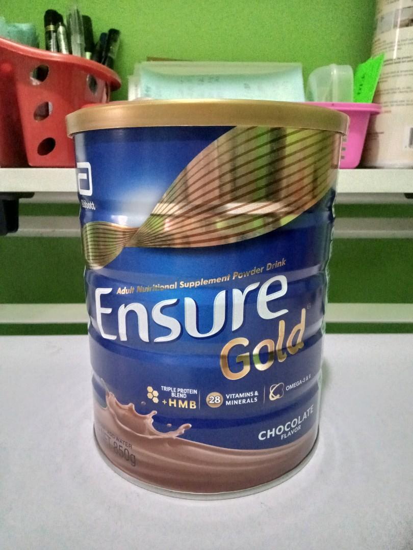 ENSURE HMB CHOCOLATE 850G, Health & Nutrition, Health Supplements ...