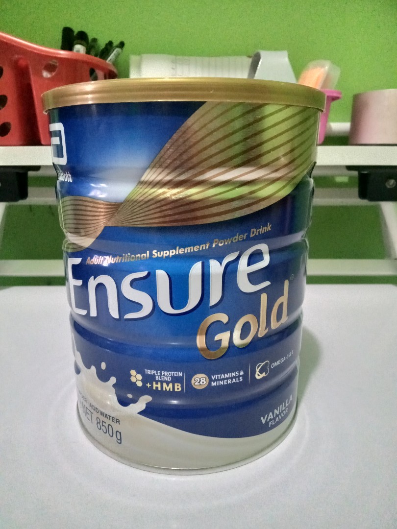 ENSURE HMB VANILLA 850G, Health & Nutrition, Health Supplements, Health ...