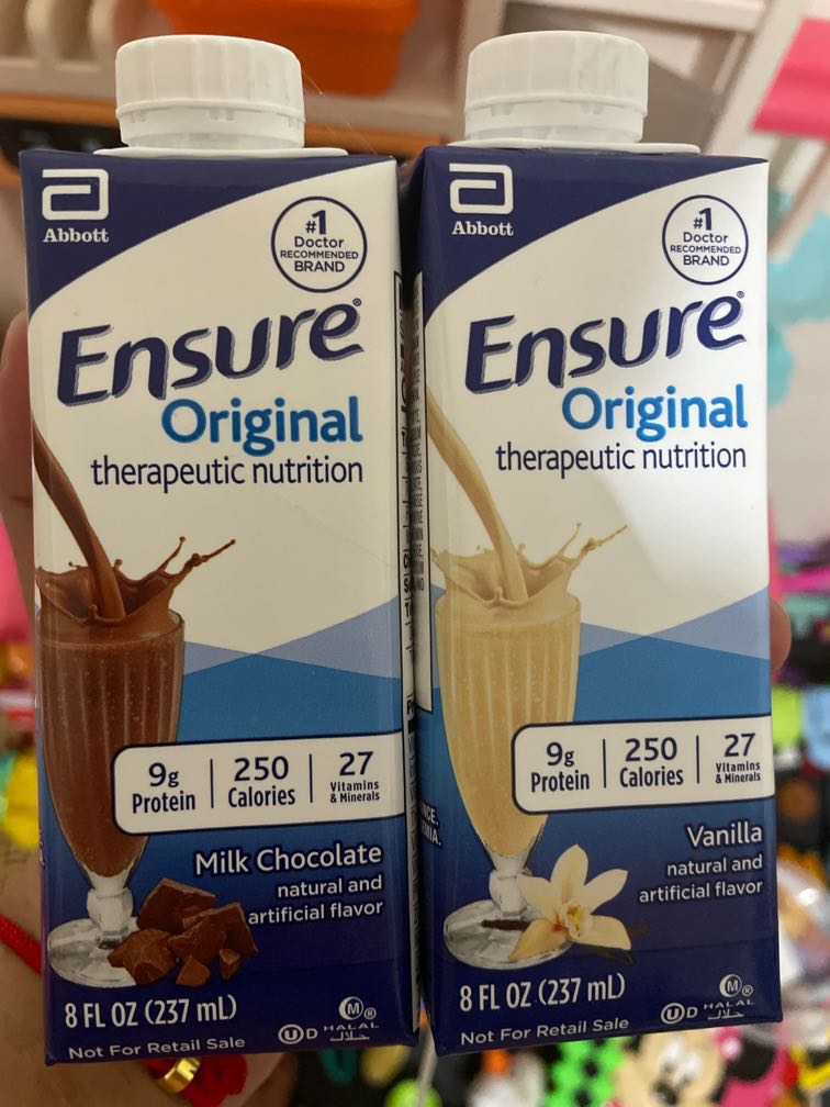 Ensure original tetra pack, Food & Drinks, Beverages on Carousell