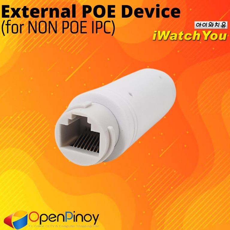 External POE Device (for NON POE IPC), Furniture & Home Living ...