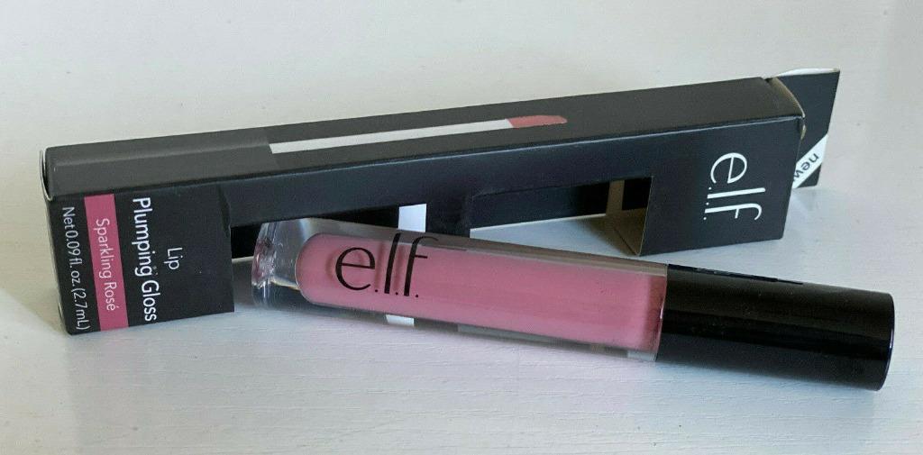 EYES LIPS FACE E.L.F. ELF LIP PLUMPING GLOSS IN SPARKLING ROSE - SALE ...