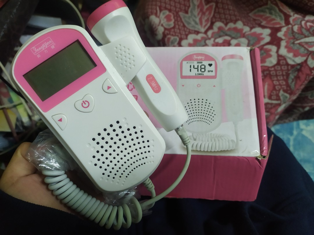 Fetal Doppler Baby Heart Beat Monitor, Babies & Kids, Baby Monitors on ...
