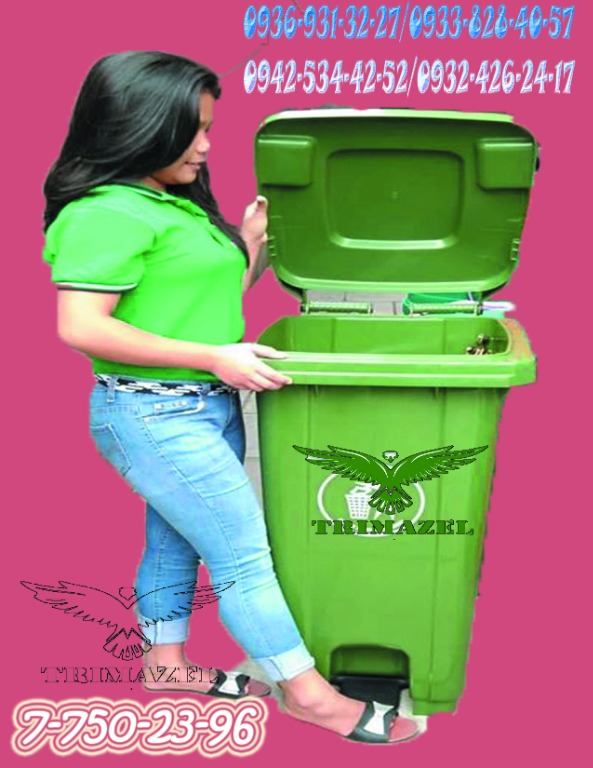 FOOT OPERATED TRASH BIN, Furniture & Home Living, Cleaning & Homecare ...