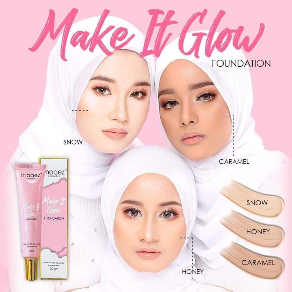 Foundation maaez, Beauty & Personal Care, Face, Makeup on Carousell