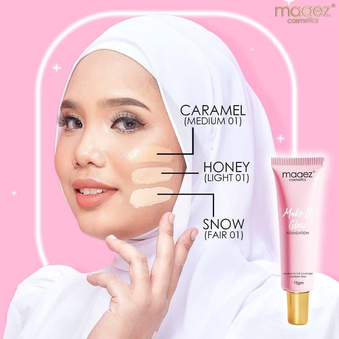 Foundation maaez, Beauty & Personal Care, Face, Makeup on Carousell