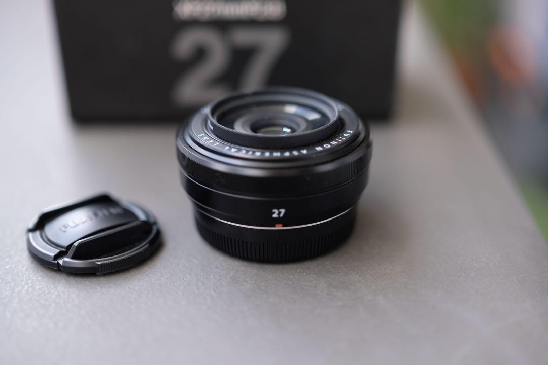 Fuji XF 27mm f2.8 pancake lens, Photography, Lens & Kits on Carousell