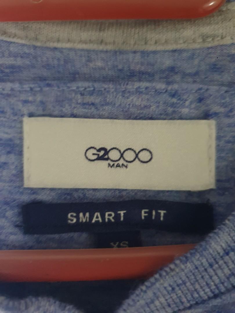 G2000 smart fit light blue shirt, Men's Fashion, Tops & Sets, Tshirts ...