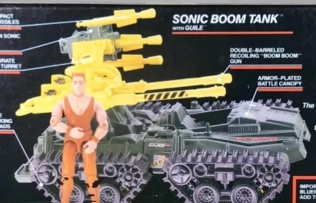 GI JOE rare double barreled "Boom Boom" gun parts for GI Joe Sonic Boom ...