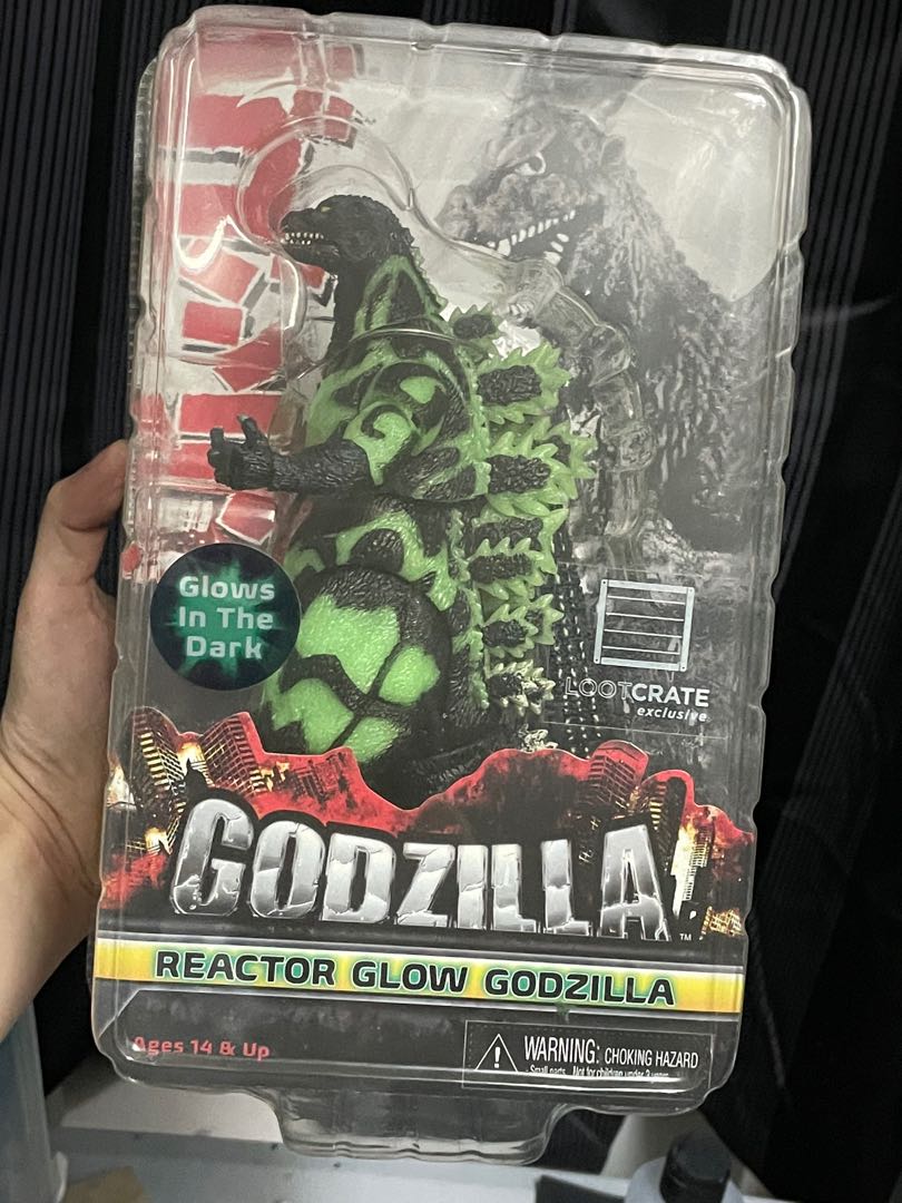 [Loot Crate Exclusive] Glow In The Dark Godzilla Action Figure ...