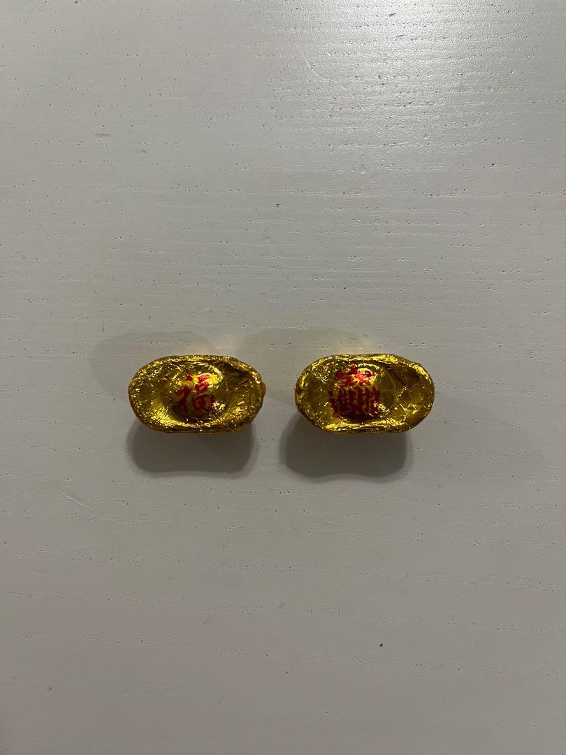 Gold Ingots Chocolate (Halal), Food & Drinks, Packaged & Instant Food ...