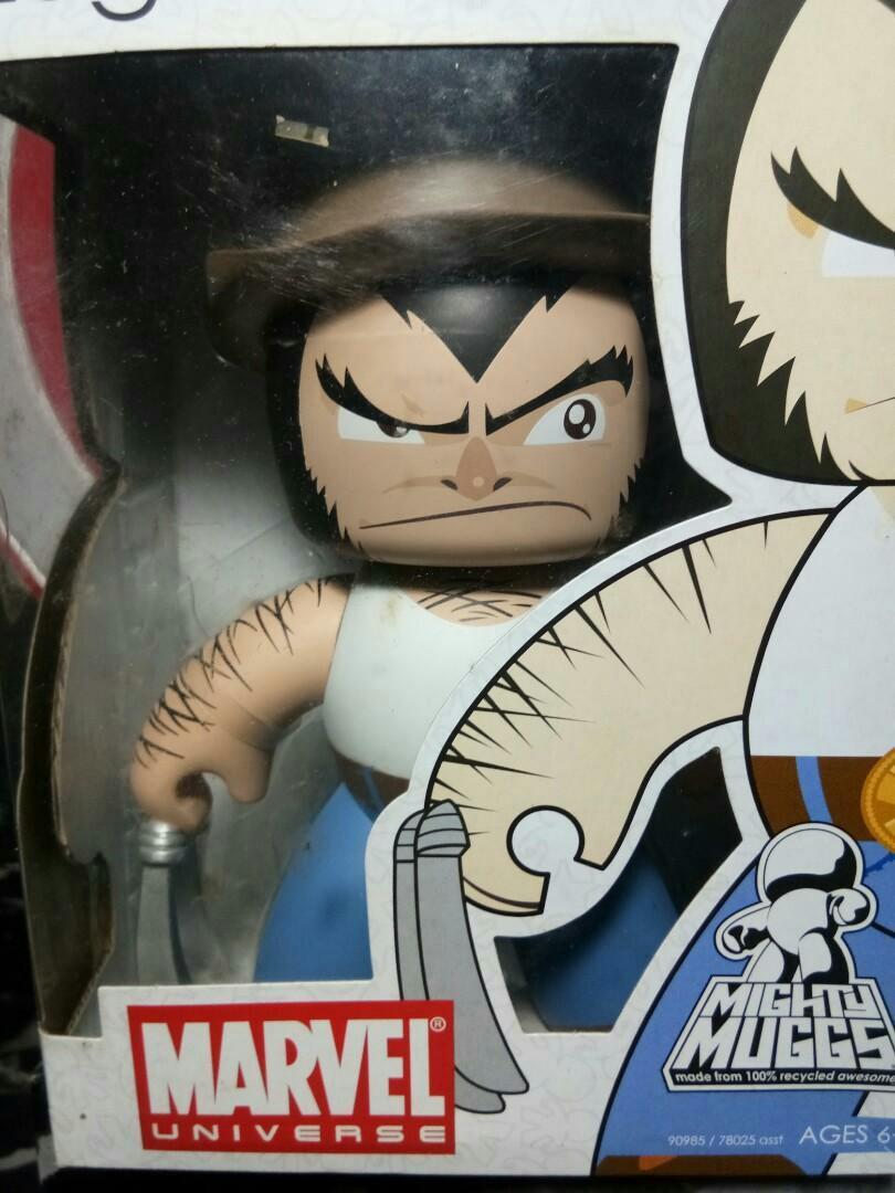 Hasbro Marvel Universe Mighty Muggs Wolverine Logan Figure, Hobbies ...