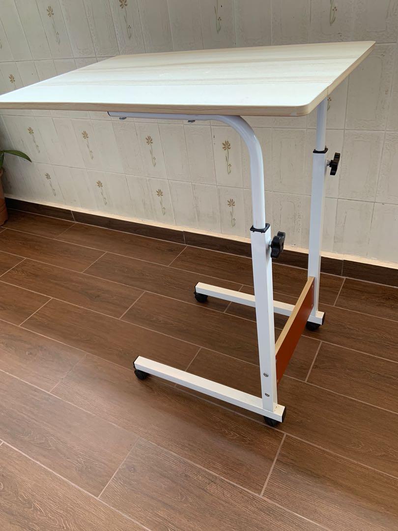 Height adjusted Laptop stand/table, Furniture & Home Living, Furniture ...