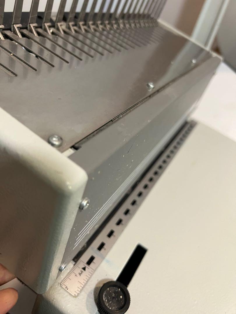Ibico comb binding machine ibimatic paper binding machine, Hobbies ...