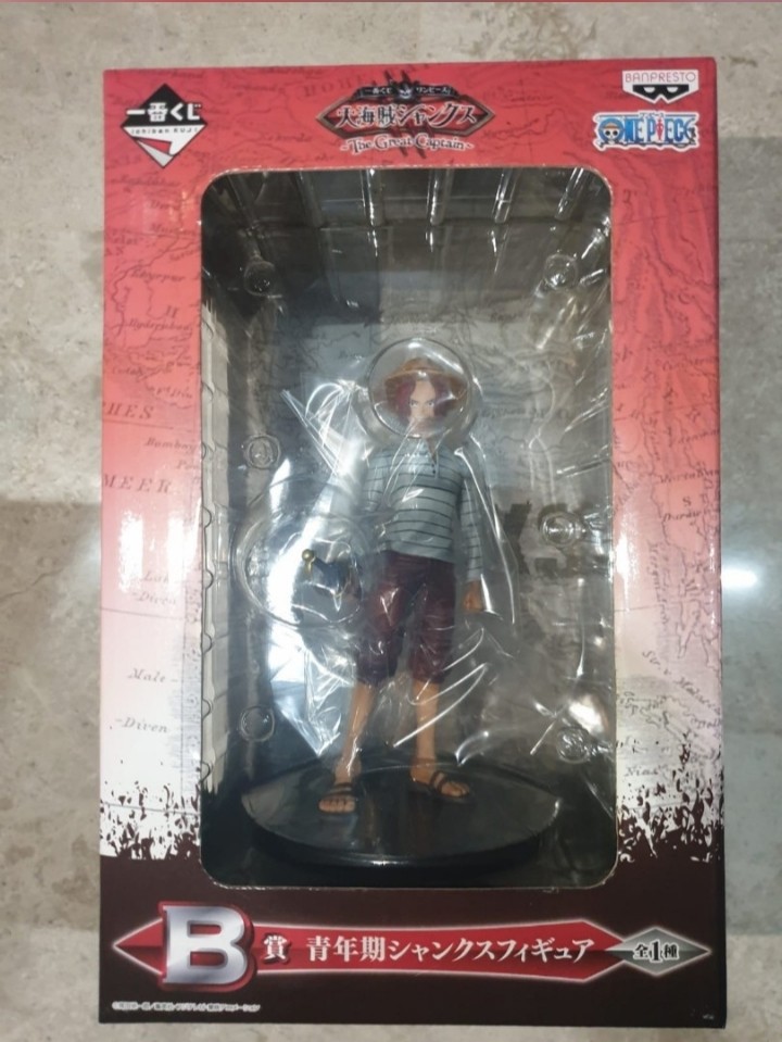 Ichiban Kuji One Peice Great Pirate Shank The Great Captain Xebec D ...