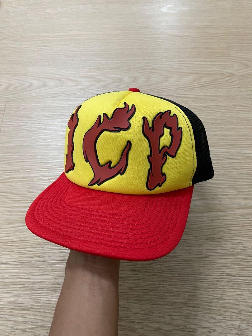 ICP Insane Clown Posse Flames Logo Trucker Cap, Men's Fashion, Watches ...