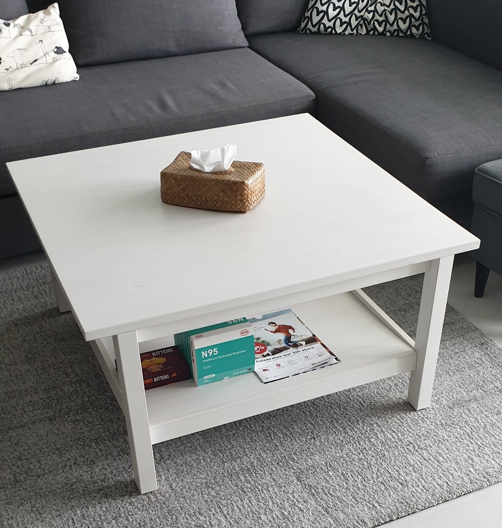 Ikea Hemnes Coffee Table, Furniture & Home Living, Furniture, Tables ...