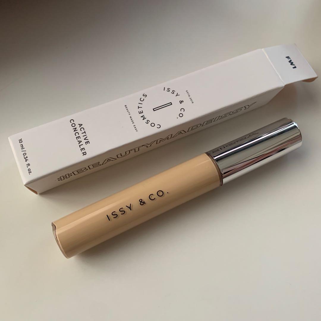 ISSY & CO ACTIVE CONCEALER FW1 (swatched only!!!), Beauty & Personal ...