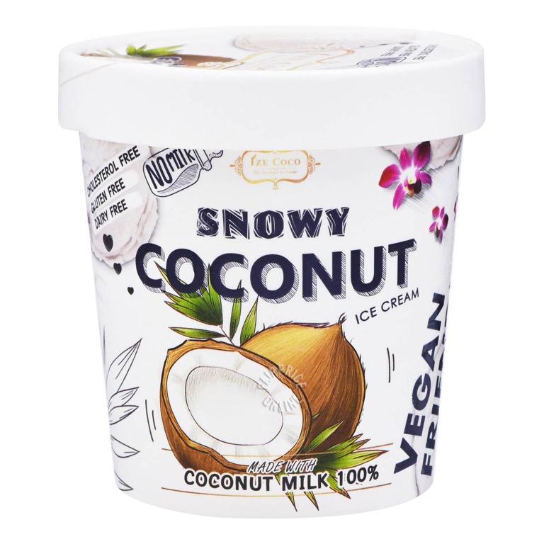 Ize Coco Coconut Milk Ice Cream - Snowy Coconut, Food & Drinks, Chilled ...