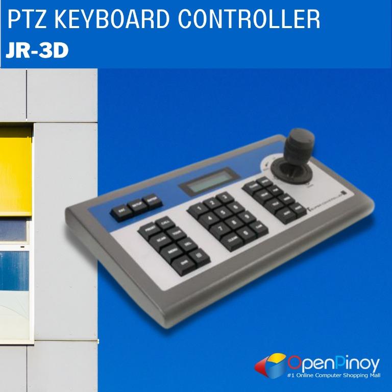 JR-3D PTZ Keyboard Controller, Furniture & Home Living, Security ...