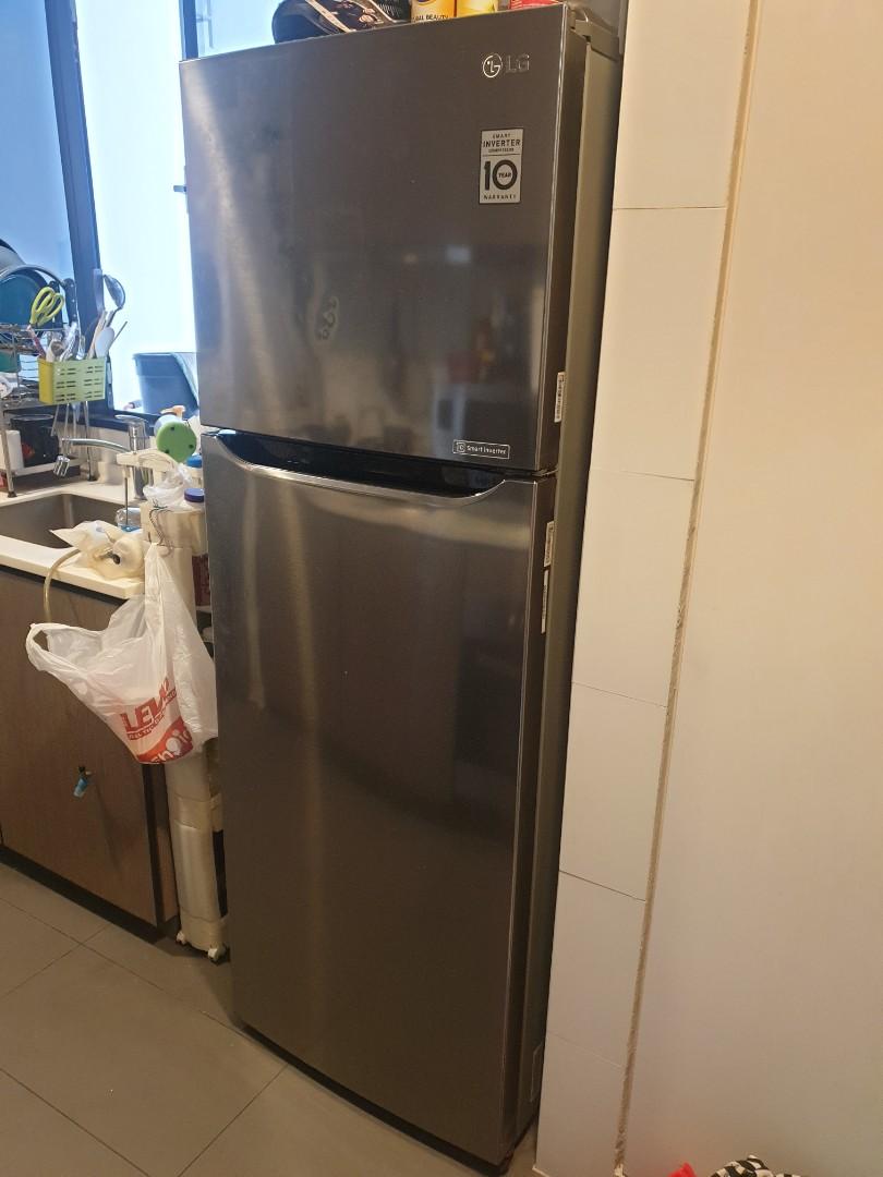 LG smart inverter fridge, TV & Home Appliances, Kitchen Appliances ...