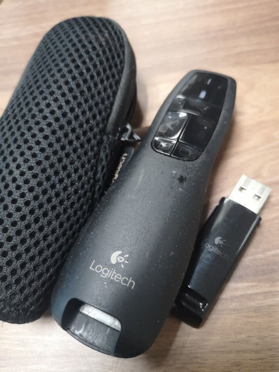 Logitech R400 Laser Presentation Remote, Computers & Tech, Parts ...