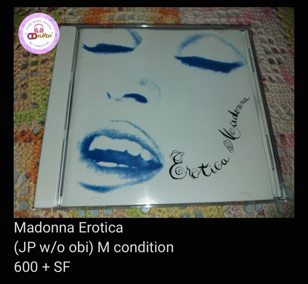Madonna Erotica (unsealed), Hobbies & Toys, Music & Media, CDs & DVDs on Carousell