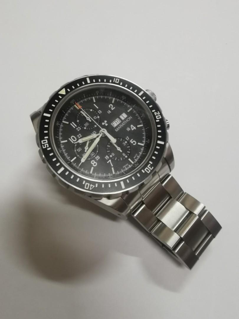 Marathon Automatic Chronograph CSAR, Luxury, Watches on Carousell