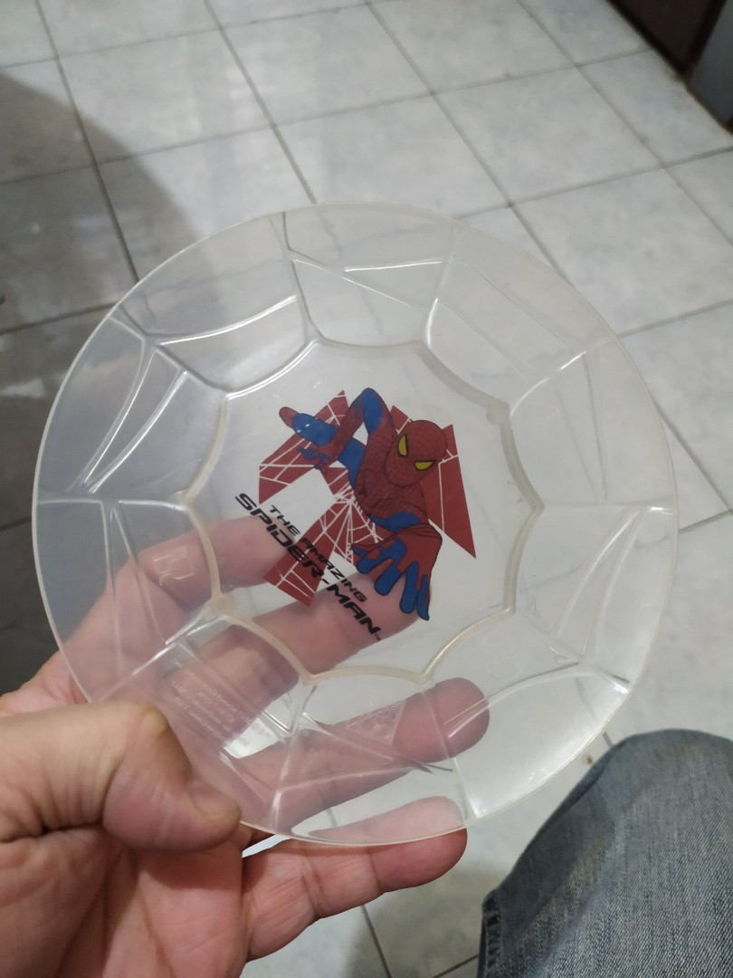 Marvel Spiderman soucer, Hobbies & Toys, Toys & Games on Carousell