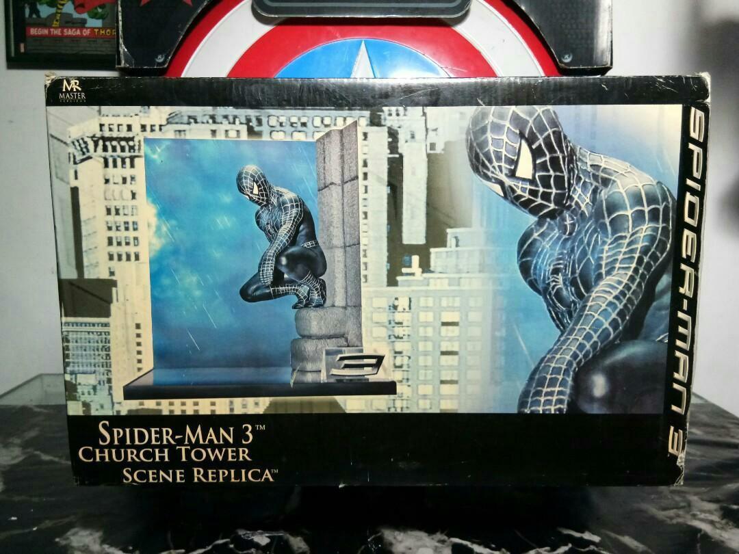 Master Replicas Marvel Spider-Man 3 Church Tower Scene Resin Statue ...