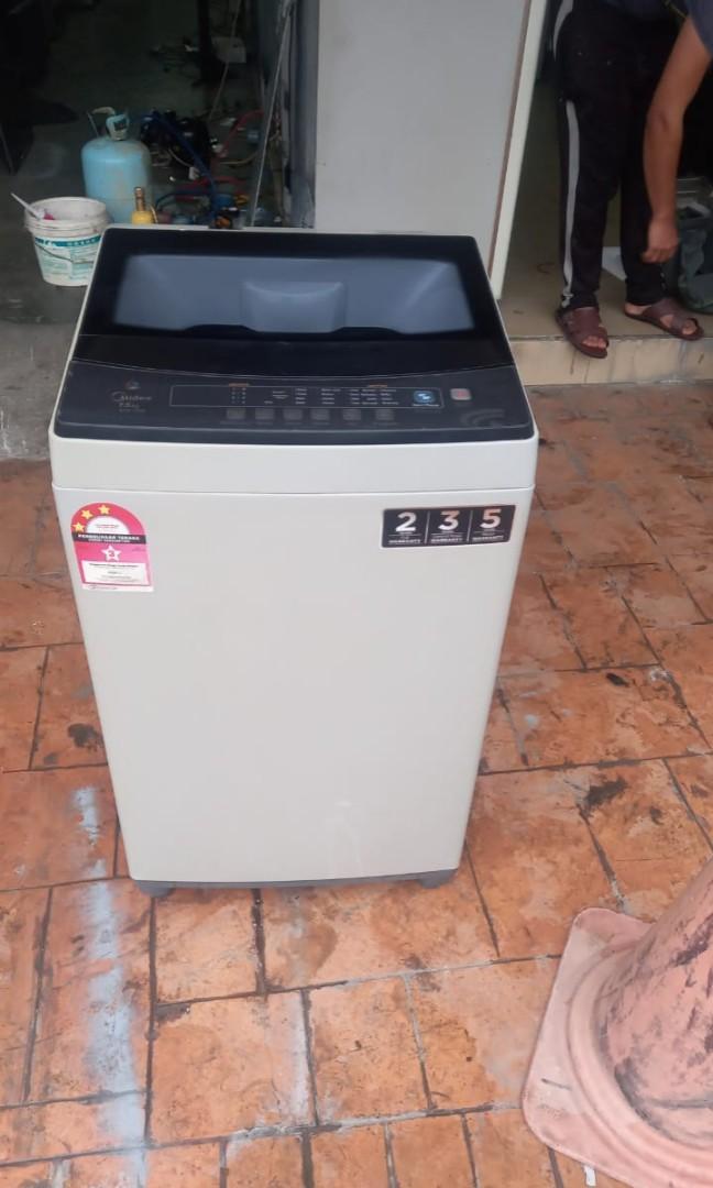 Media washing machine 7.5kg, TV & Home Appliances, Washing Machines and ...