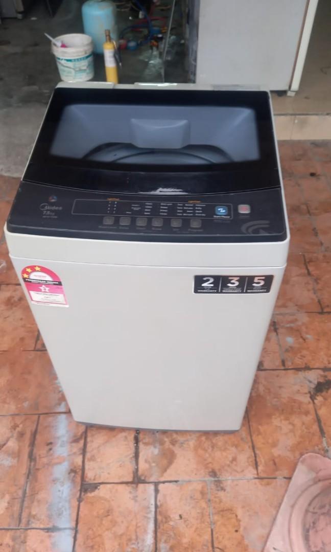 Media washing machine 7.5kg, TV & Home Appliances, Washing Machines and ...