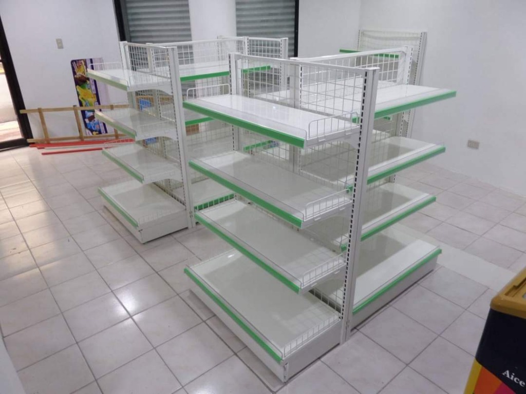 Mesh Gondola Type Steel Rack, Furniture & Home Living, Furniture ...