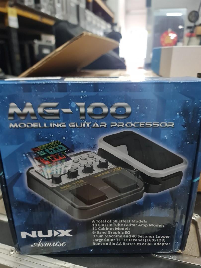 MG 100 modeling guitar processor, Hobbies & Toys, Music & Media, Music ...