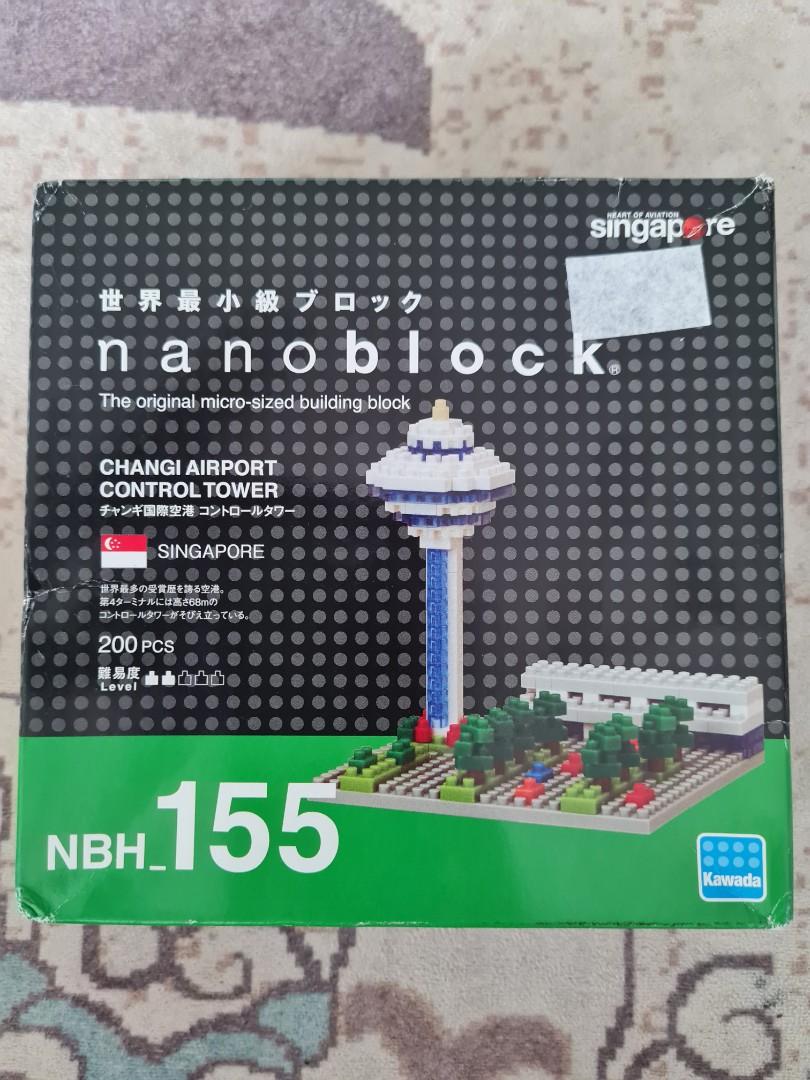 Nanoblock changi airport control tower, Hobbies & Toys, Toys & Games on Carousell