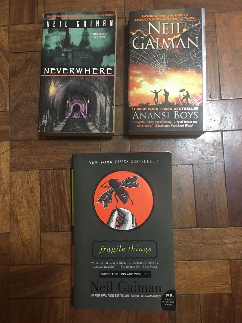 Neil Gaiman Bundle, Hobbies & Toys, Books & Magazines, Fiction & Non ...