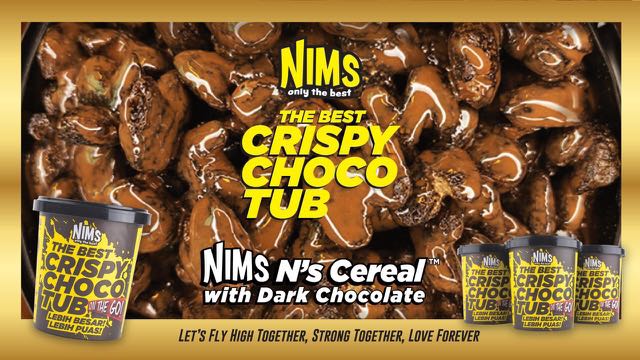 NEW NIMS “N” Cereal with Dark Chocolate, Food & Drinks, Packaged ...