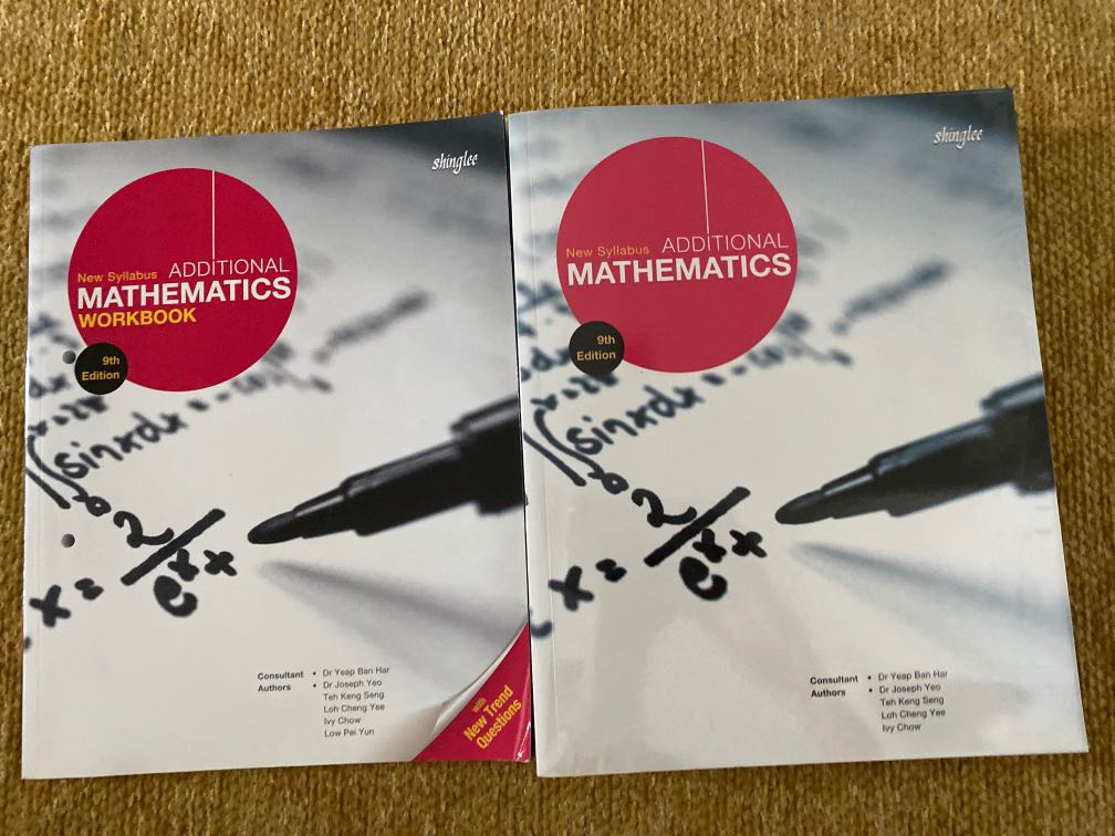 New syllabus Additional Mathematics, Hobbies & Toys, Books & Magazines ...