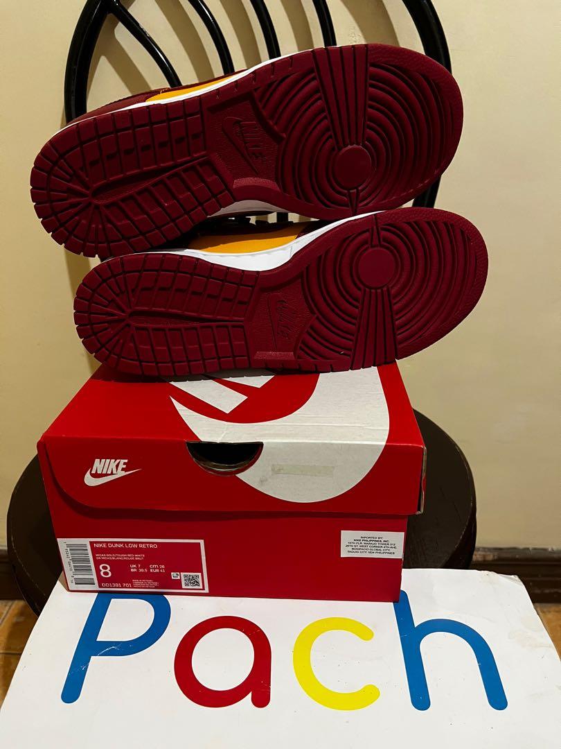 Nike dunks low midas gold, Men's Fashion, Footwear, Sneakers on Carousell